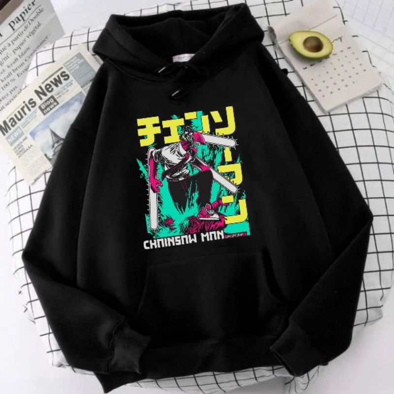 Chainsaw man Children's Hoodie Anime Saw Thick Material Age 6-15 Years ...