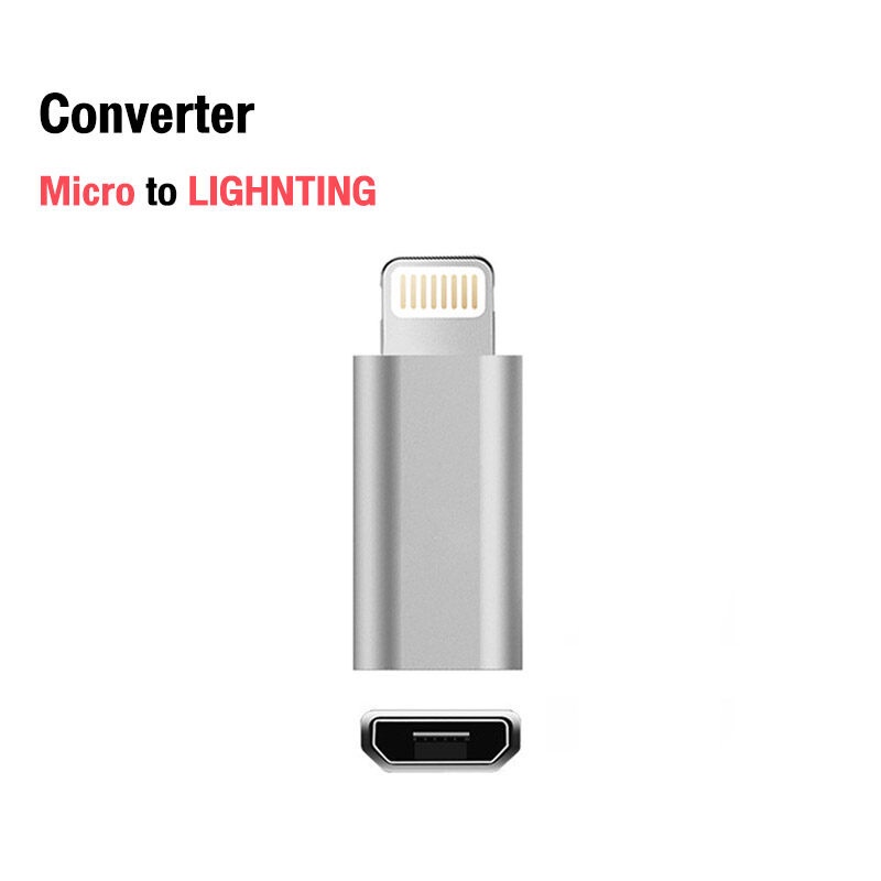 Android Switch to Type-C IOS Micro USB Adapter USB C Conversion Head ...