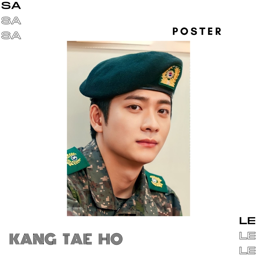 Kang TAE HO Wall POSTER - A3/A4 Size (Can Be Custom Picture) | Shopee ...