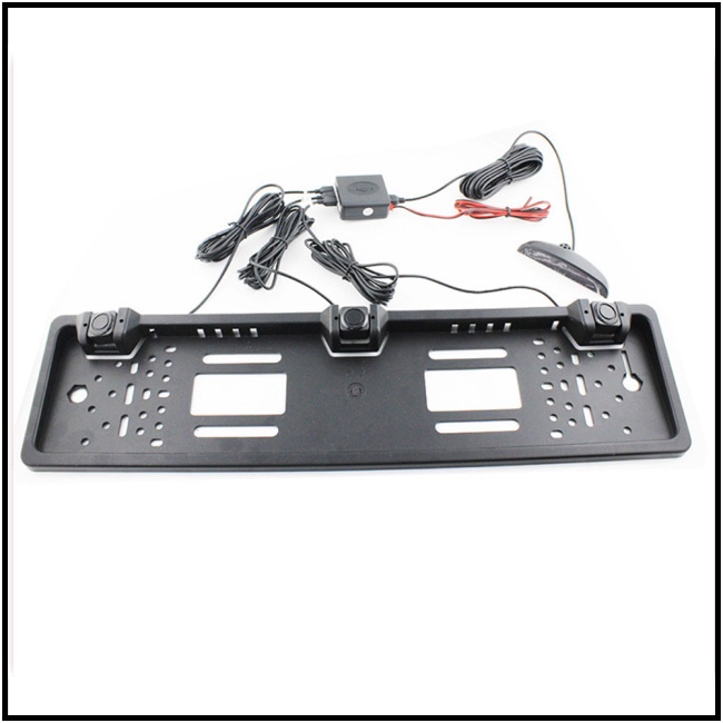 CI Car Parking Sensor Kit Auto Reversing System European License Plate ...