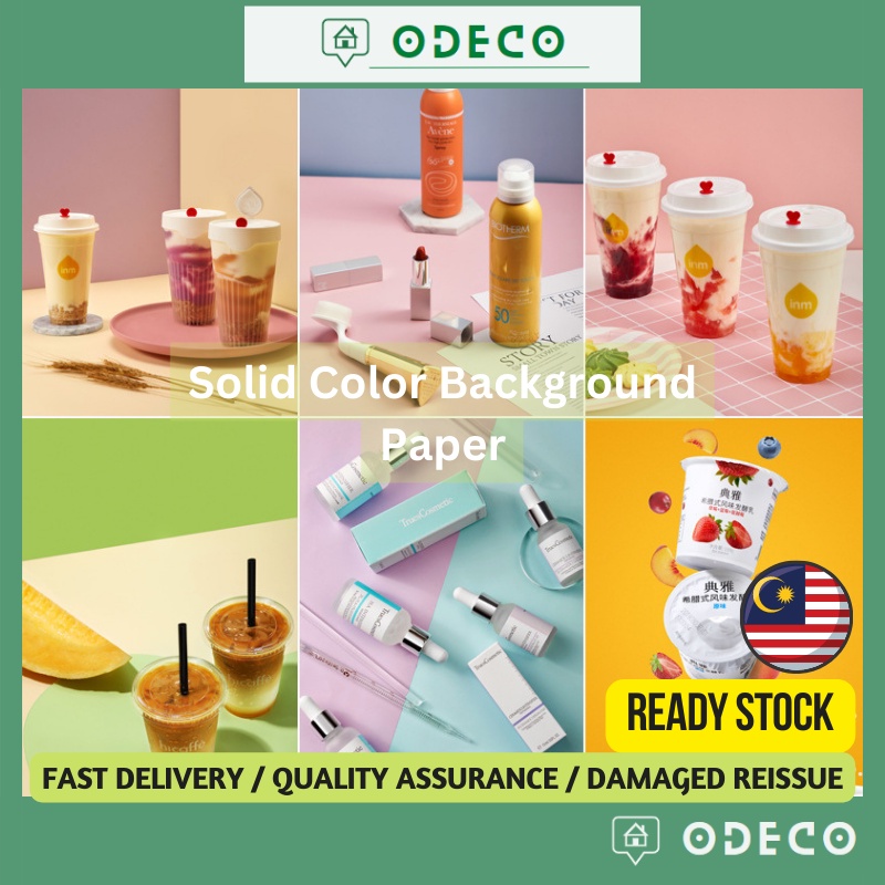 ALM Double-sided Solid Pure Color Background Photoshoot Backdrop Paper ...