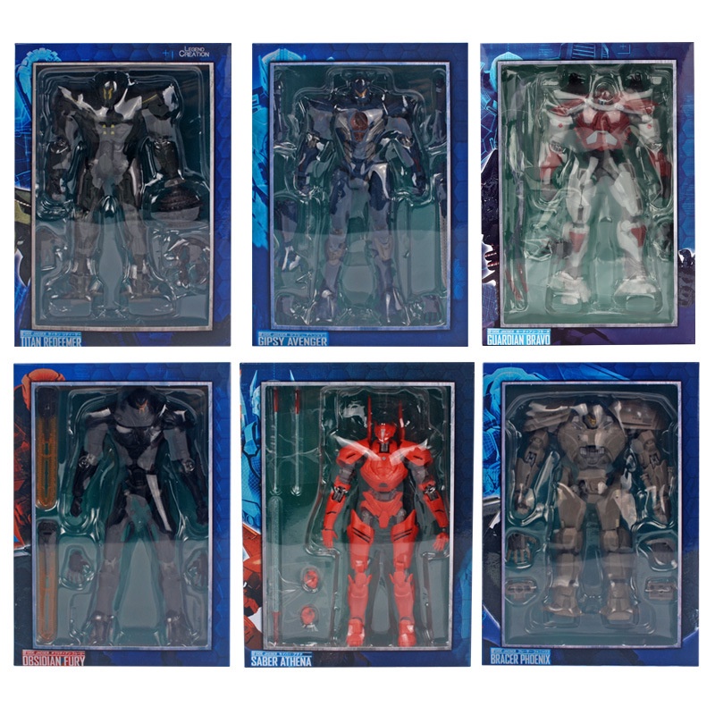 Pacific Rim 2 Obsidian Female Athena Sabre Vengeance Wanderer Figure ...