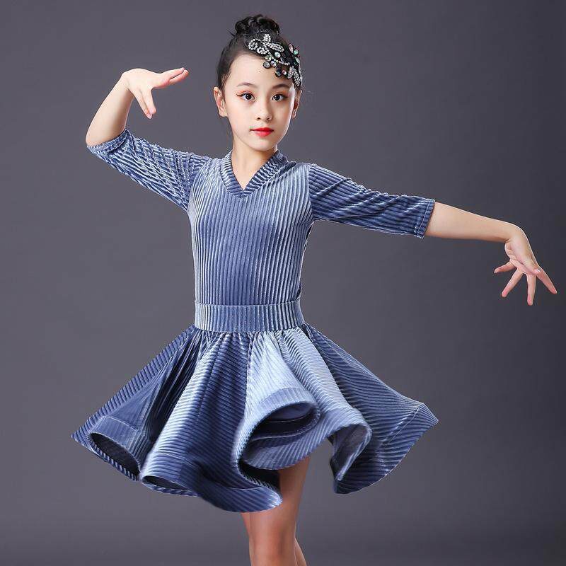 SUPERLI Girls Carnival Jazz Dance costume Kids Modern Latin Ballroom ...
