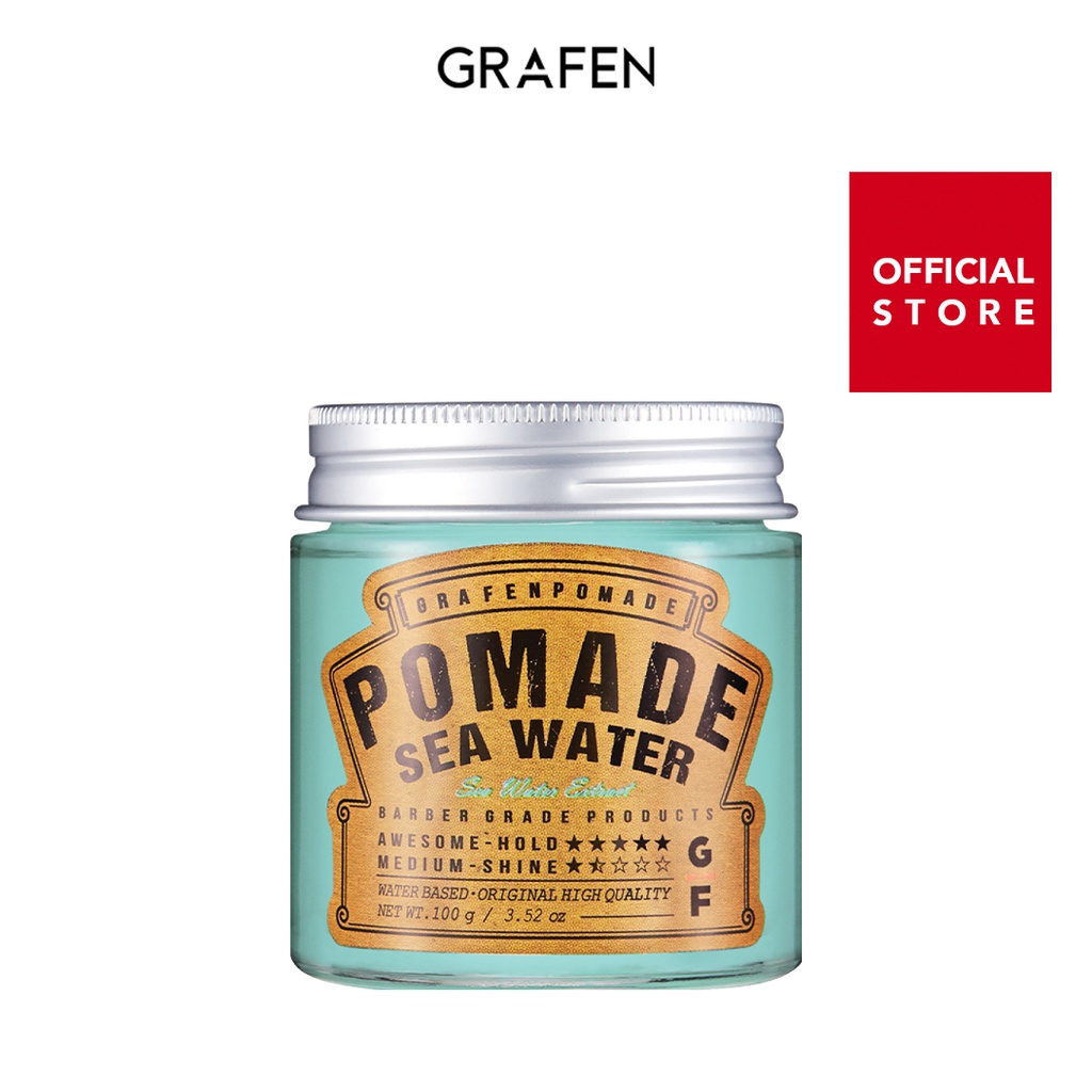 Grafen Sea Water Pomade 100g, Neat Water Pomade 100g | Shopee Philippines