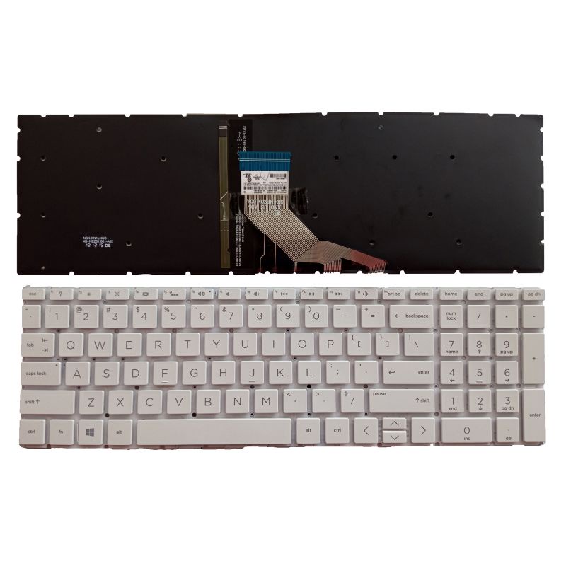 Backlit Keyboard White For Hp Pavilion 15 Da 15 Db 15 Dx 15 Cx 15 Dr
