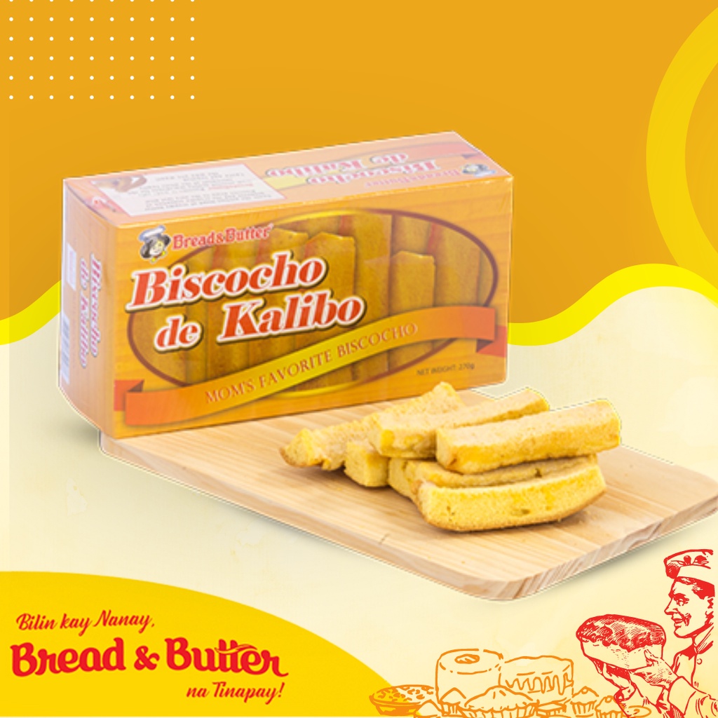 Bread & Butter - Biscocho De Kalibo 270g | Shopee Philippines