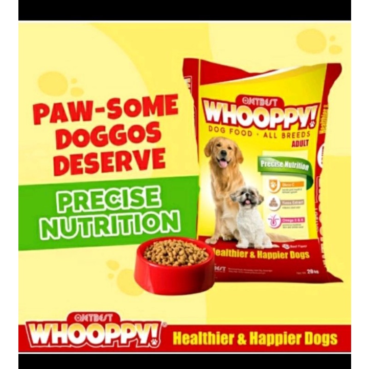 Whooppy! Adult Dog Food All Breeds 20Kg LOWEST PRICE. SUPER PROMO ...