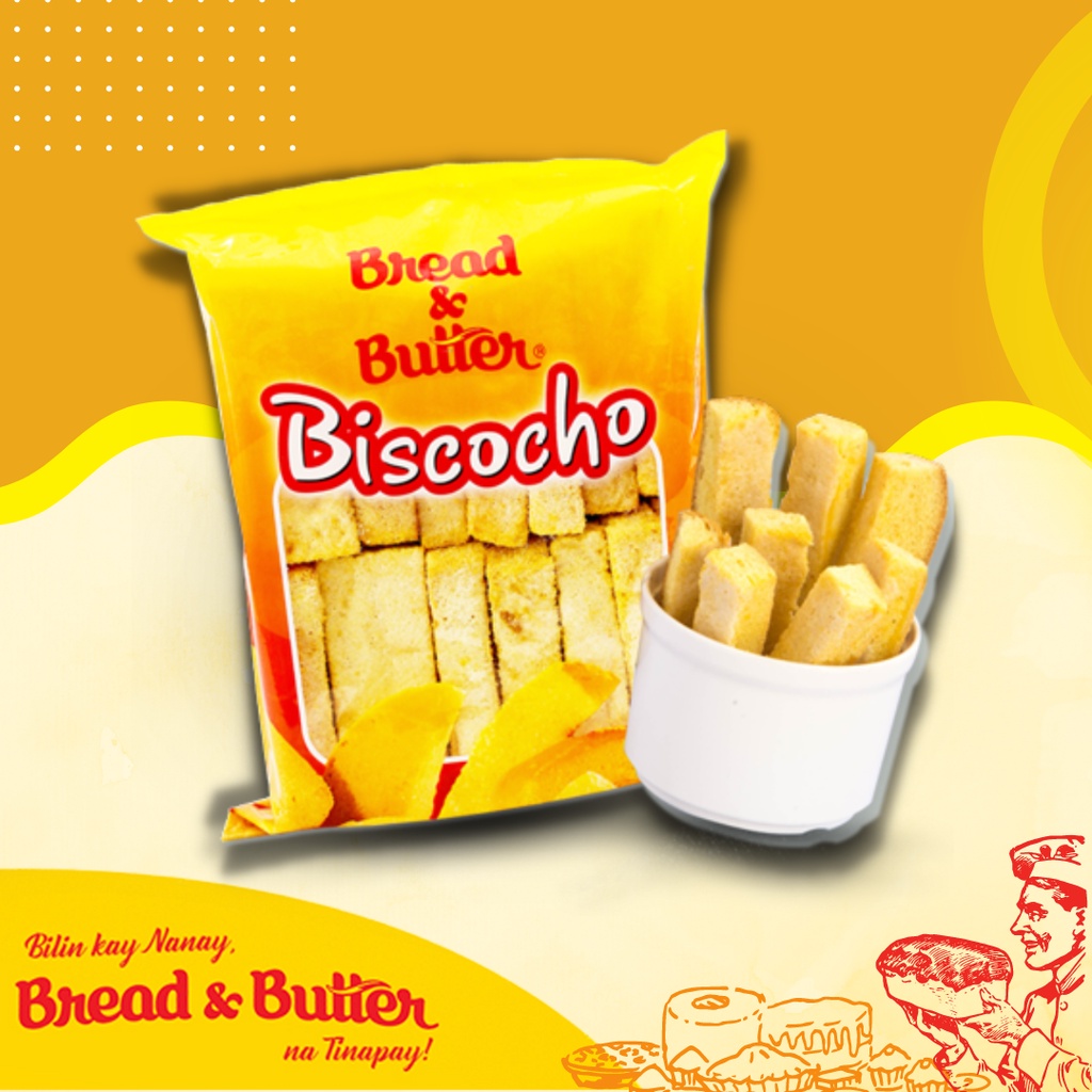 Bread & Butter - Biscocho [BIG] 355g | Shopee Philippines