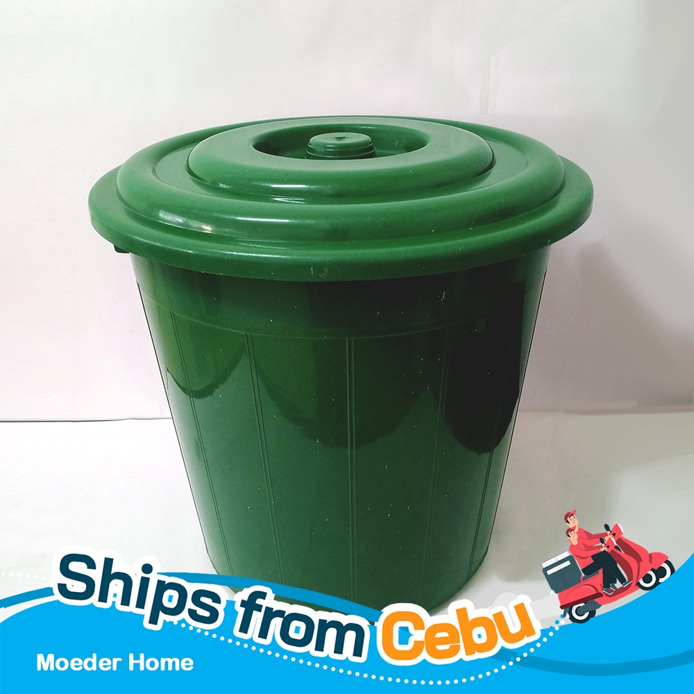 40 Litre Plastic Drum with Lid/Cover. Ships from Cebu (0340-C) | Shopee Philippines