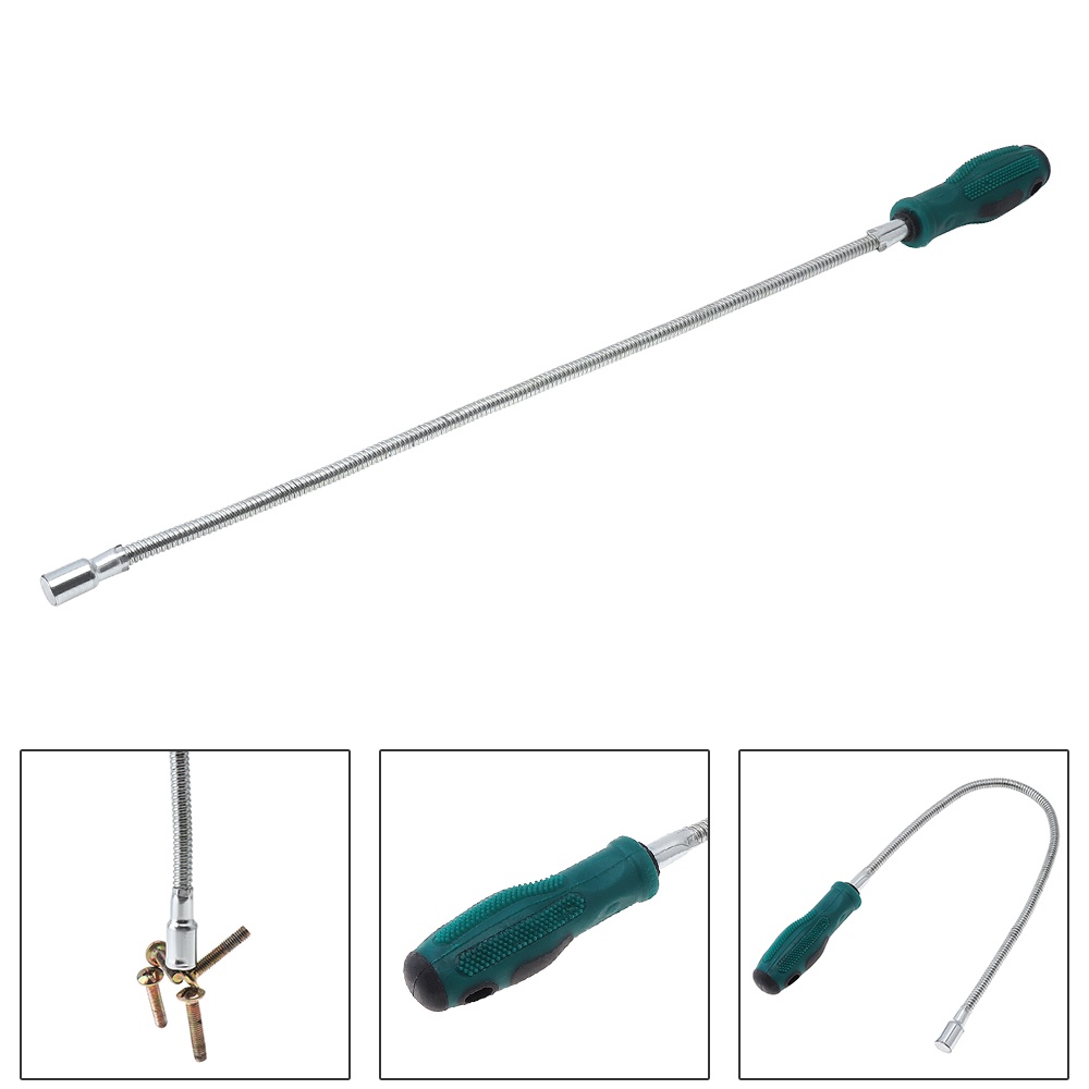Magnetic Telescopic Pickup Tool Flexible Long Reach Spring Magnet Grab ...
