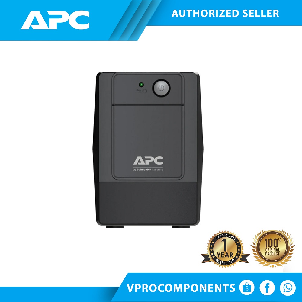 APC UPS 650VA-360W Uninterruptible Power Supply (BVX650I-PH, Easy UPS, 4 Outlet, AVR/Surge ...