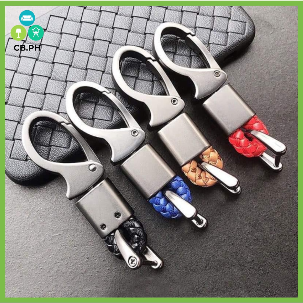 cb.ph Modern Leather Weave Hook Straps Car Remote Short Motorcycle Car ...