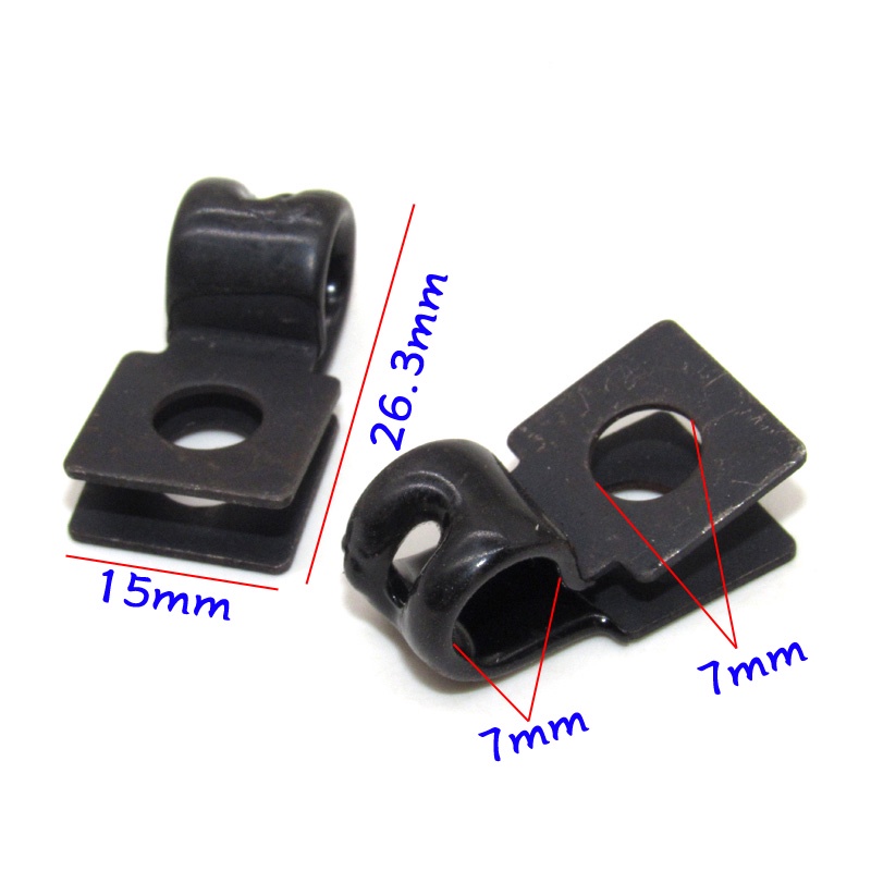 R-Type Clamp Thickened Metal Finishing Wire Fixing Clip Line ifyou.ph ...