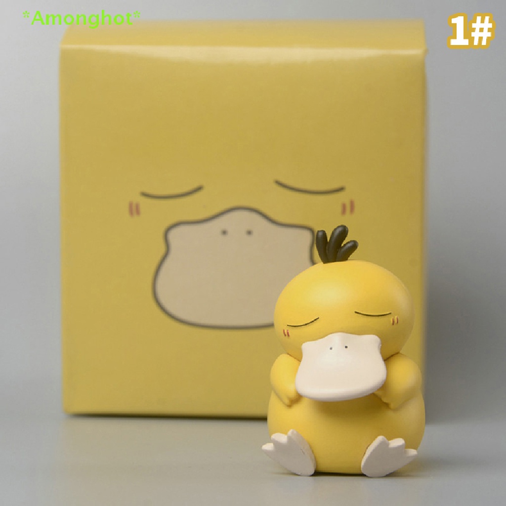 Amonghot> 1Pc Pokemon Psyduck Bulbasaur Snorlax Anime Figure Kawaii ...
