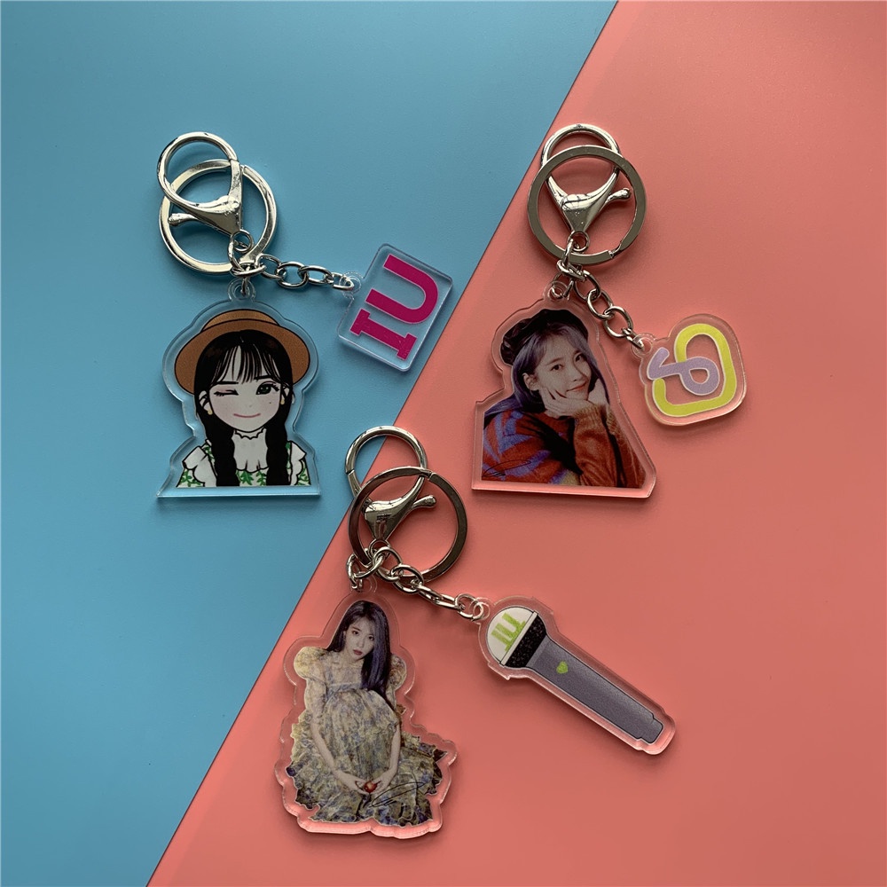 Kpop IU Lee Ji Eun love poem IU SUGA EIGHT Pendant Keychain lightstick ...