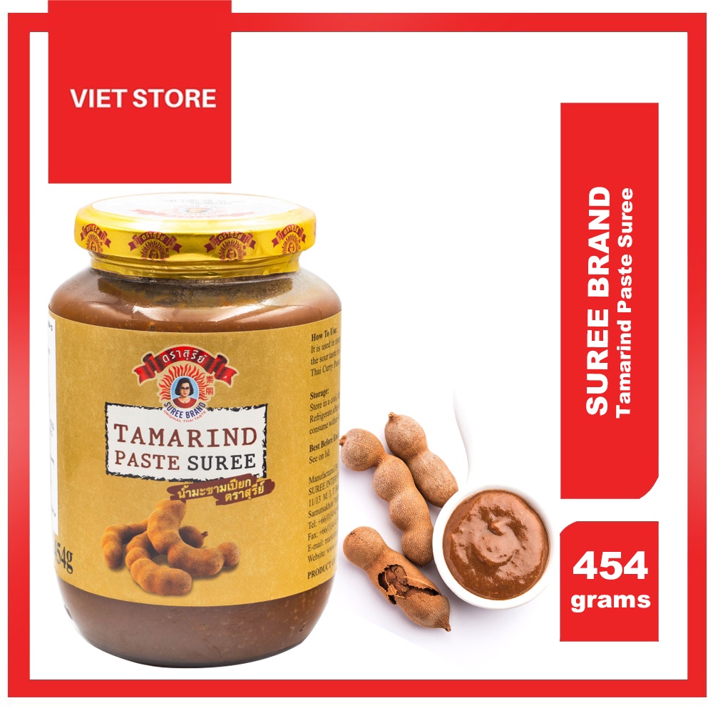 Viet Store Tamarind Paste Suree Thai Paste Product of Thailand 454g ...