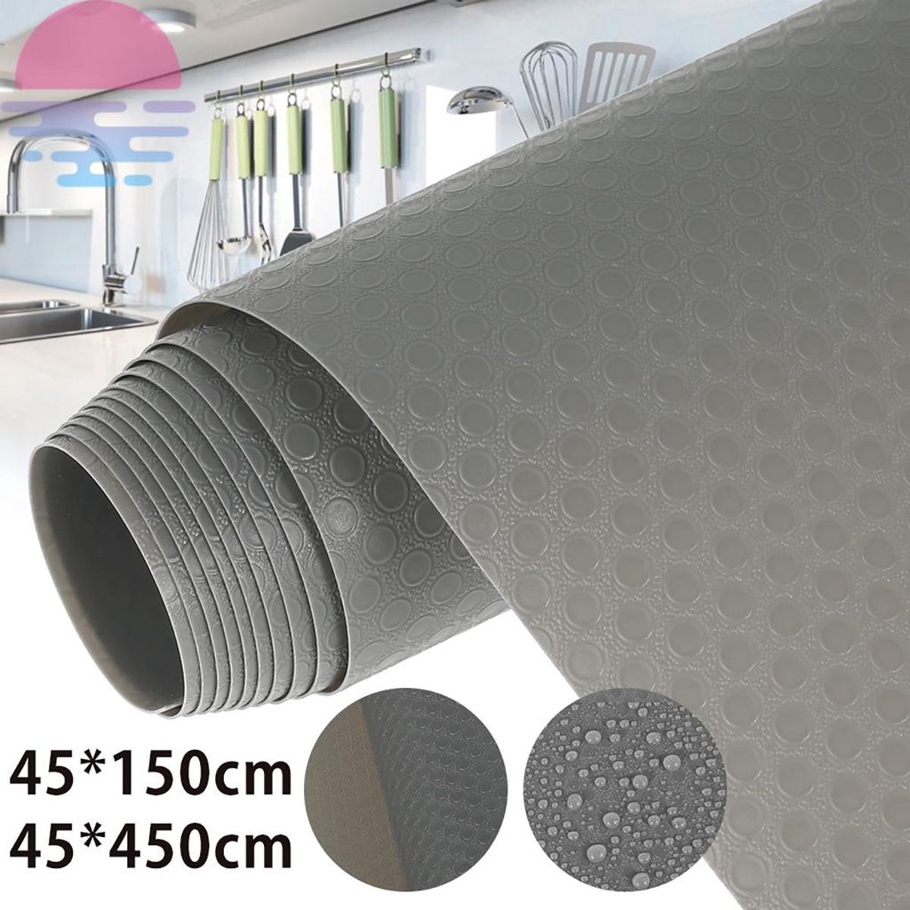 Drawer Liners EVA Anti-slip Kitchen Shelf Liner Drawer Mat for Kitchen ...