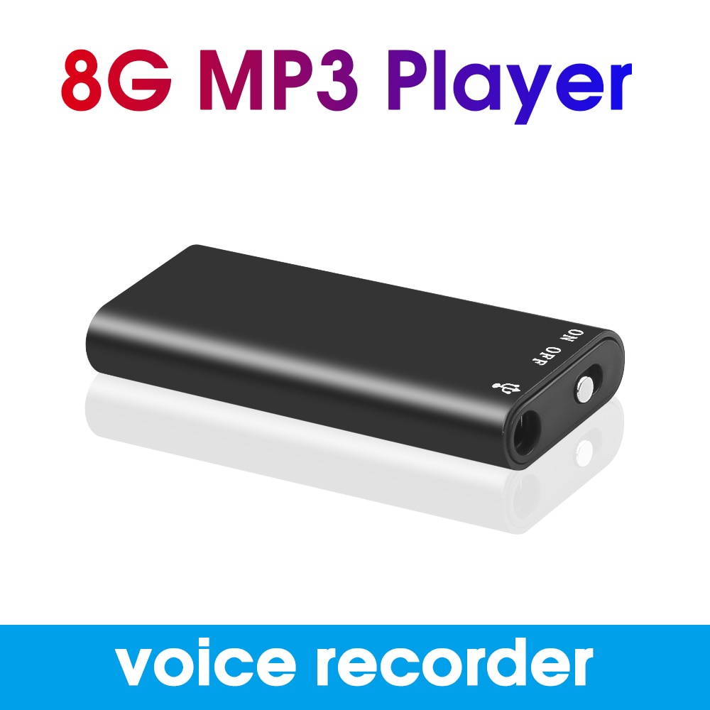 8GB/16GB/32GB Mini Voice Recorder Digital Audio Voice Recorder Mp3 ...