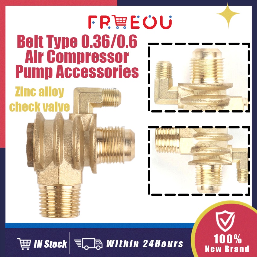 High Quality 3-Port Air Compressor Check Valves One Way Male-Threaded ...