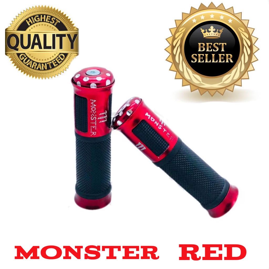 MOTORSTAR Sapphire 110 - Motorcycle Handle Grip Monster Universal Color ...