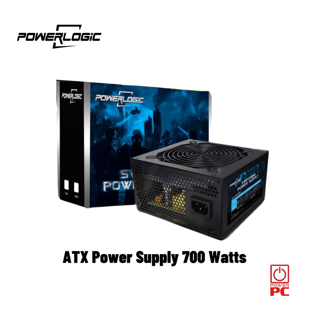 POWERLOGIC ATX 700W SWITCHING POWER SUPPLY | Shopee Philippines