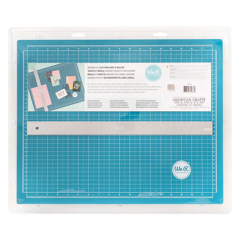 We R Memory Keepers Magnetic Cutting Mat & Ruler | Shopee Philippines