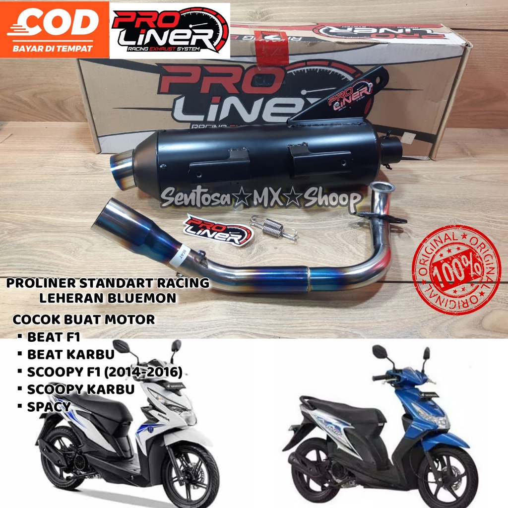 (PROLINER Original) Standard RACING Exhaust/TSUKIGI Neck STAINLESS ...
