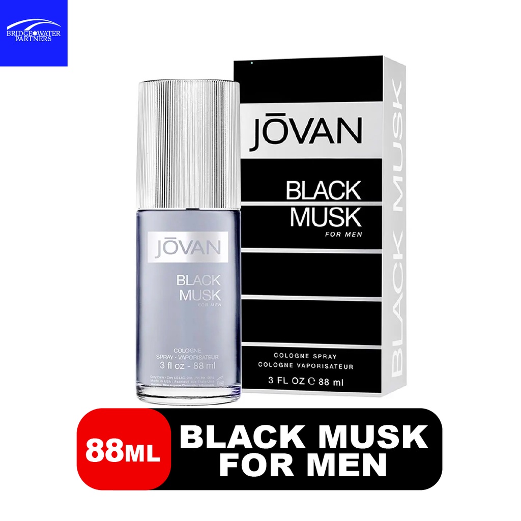Jovan Black Musk For Men (88ml) | Shopee Philippines