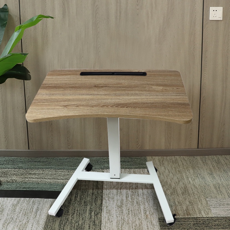 BilBil 28 inches Single Leg Gas Spring Desk Height Adjustable Table ...