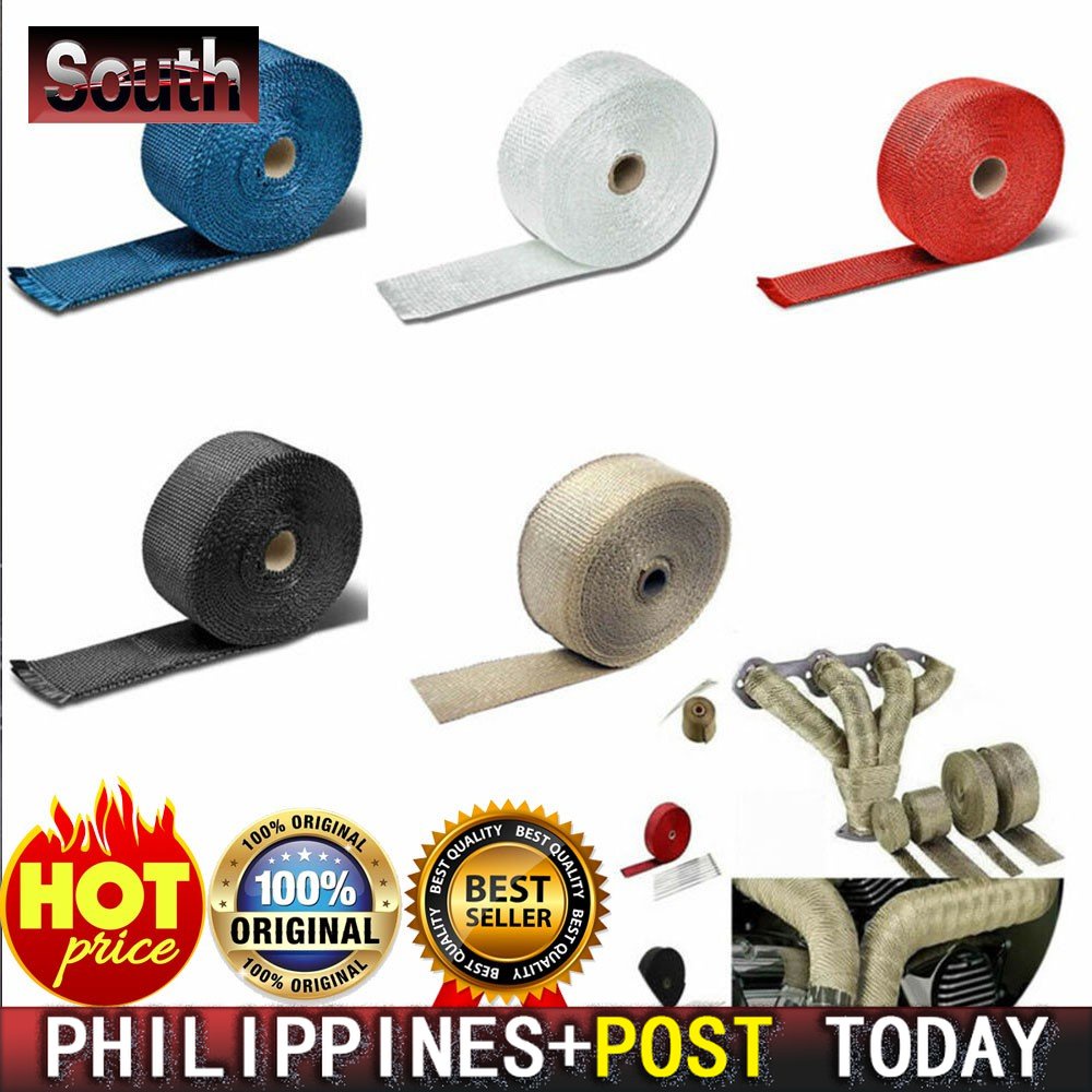Exhaust Wrap Super Thermo Car Motorcycle Heat Shield Exhaust Pipe ...