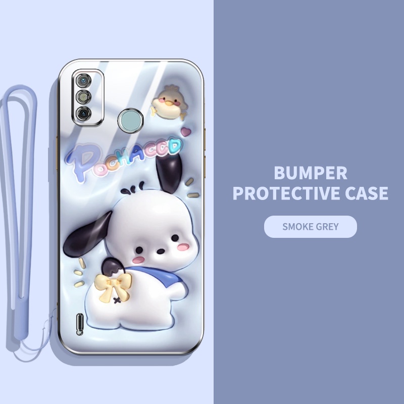 infinix Tecno Spark 6 Go Spark Go 2020 2021 KE5j KE5k Case Cute puppy ...