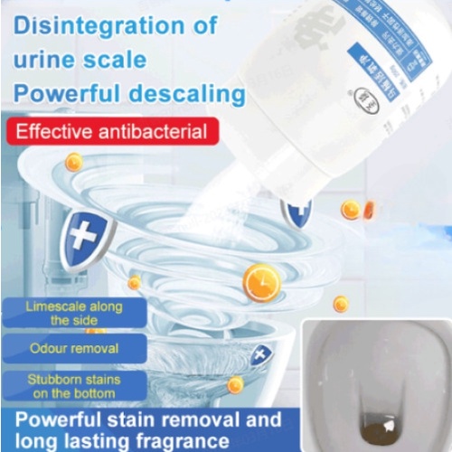 Toilet active oxygen net descaling agent powerfully removes stubborn ...