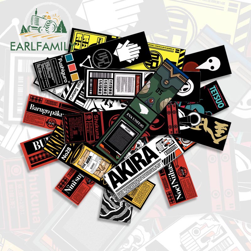 EARLFAMILY 13cm Japanese Slap Car Sticker Laptop Helmet Motorcycle ...