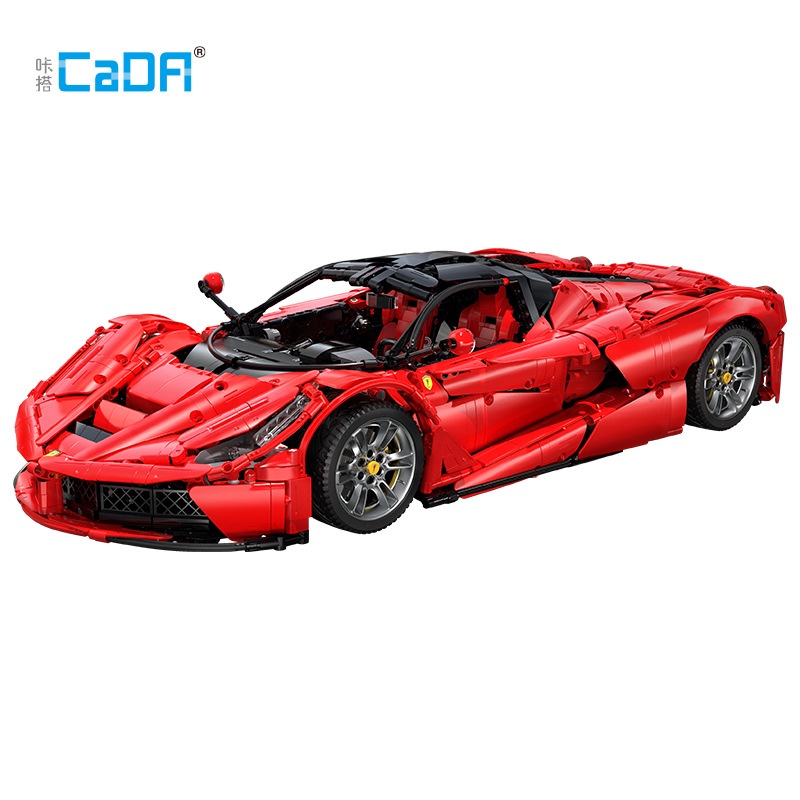 Compatible With Lego Kada 61505 Ferrari Lafa Assembled Building Blocks ...