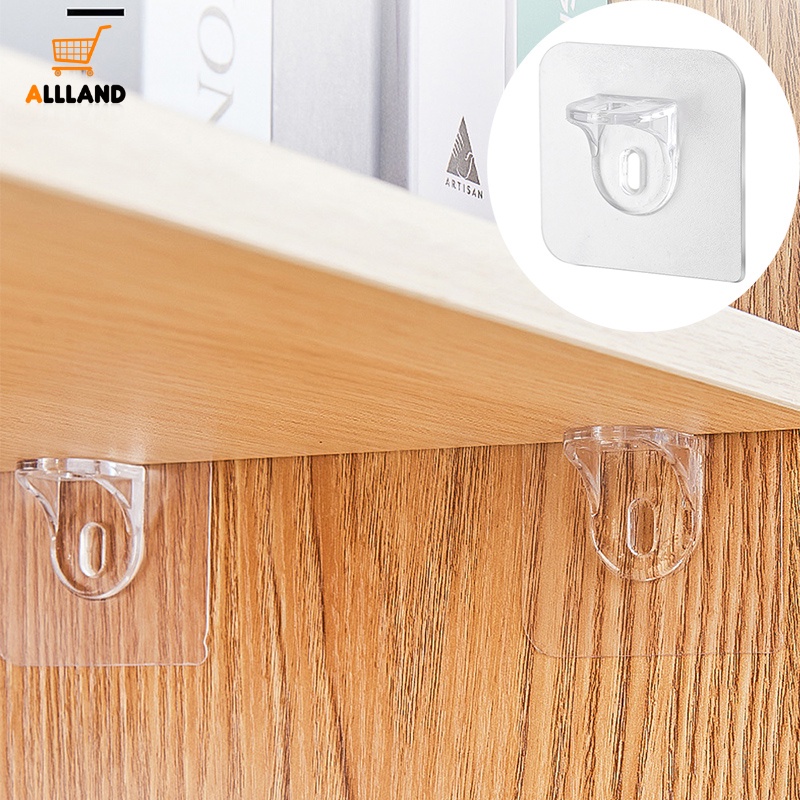 1 Pc Portable Bookshelf Self Adhesive Partition Support Rack/ Strong ...