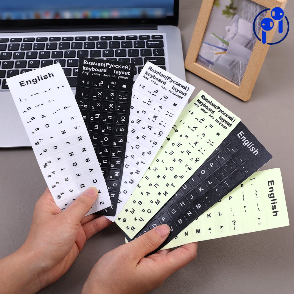 High Quality Computer Alphabet Stickers / Keyboard Button Letters ...