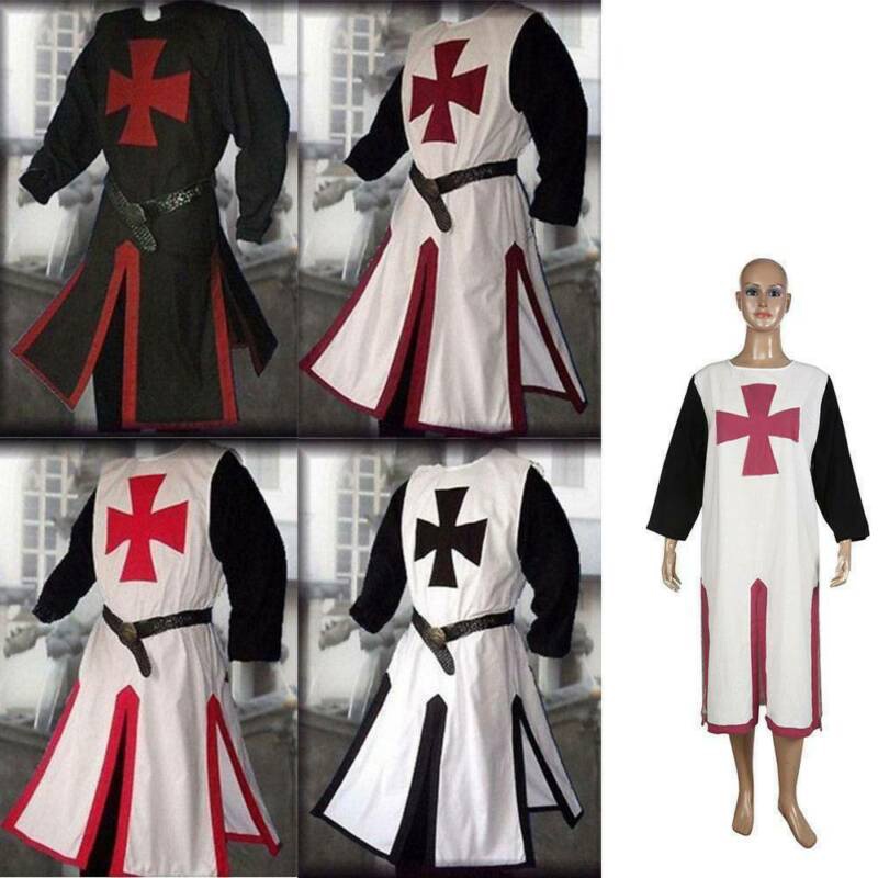 Handsome Knight Templar Crusader Vintage Outfit Cosplay For Costume ...