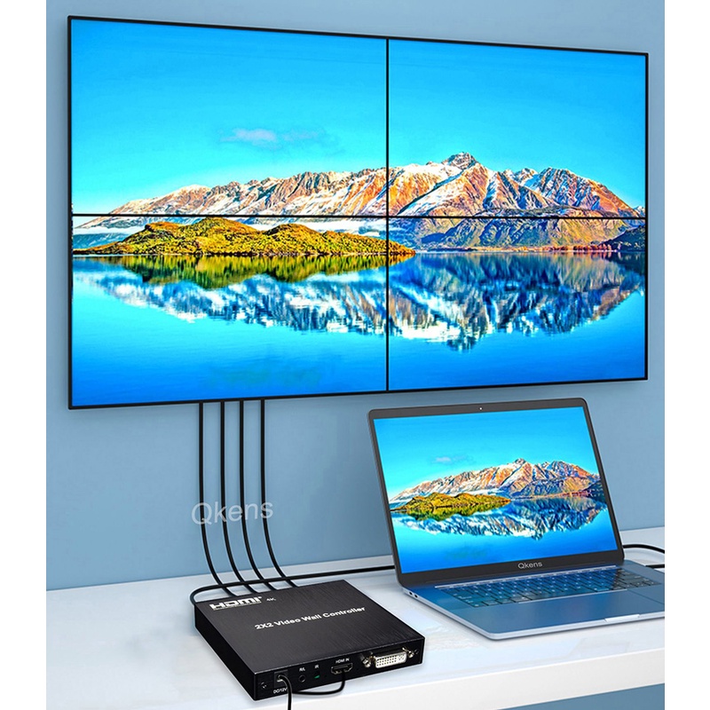 4K HDMI Video Wall Controller Processor 2x2 1080P 60Hz 1X2 1X4 1X3 2X1 ...