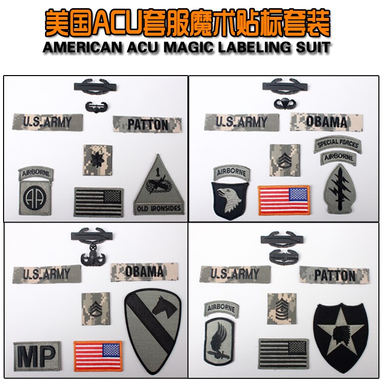 Us Army Special Forces GROUP ACU colour Camo Combat Uniform Military ...