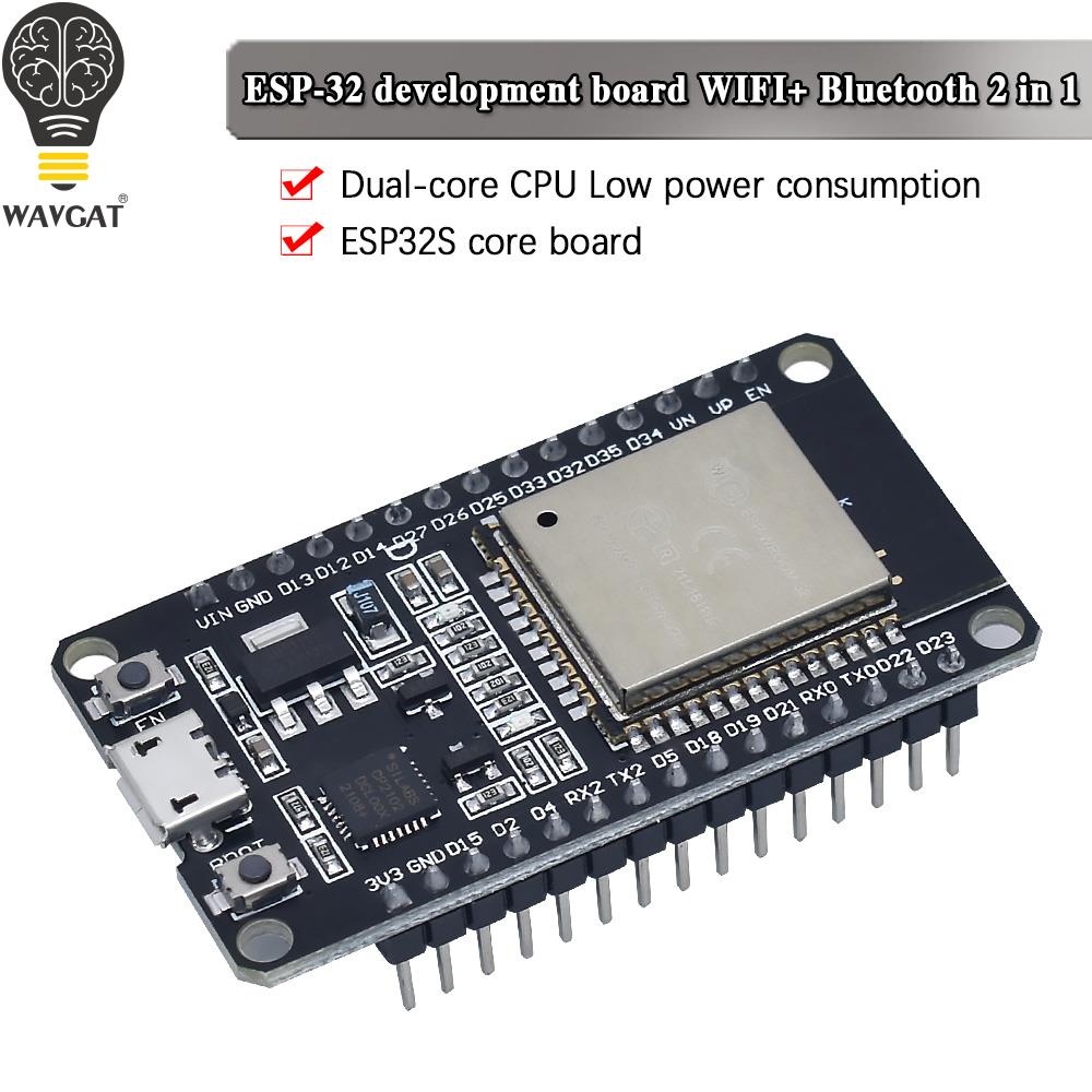 ESP-32S ESP-32 Development Board WiFi Wireless Bluetooth Antenna Module ...