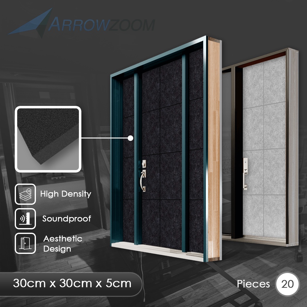 Sound Proof Panels 1Pcs Acoustic Treatment Panels Ceiling Soundproofing ...