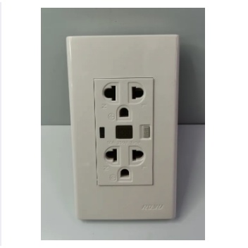 Royu GFCI Duplex Outlet, GFCI Outlet 2 Gang with Ground 20A - WD933 ...