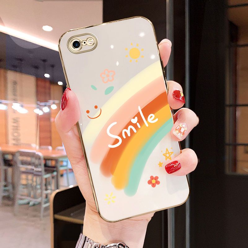 Apple 6/6s Rainbow Phone Case iPhone6plus Electroplating Soft Protect ...