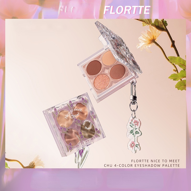 FLORTTE/Flower Loria First Kiss Bobo Eyeshadow Girl Water Wave Four ...