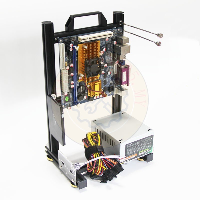 open all-aluminum rack ATX MATX ITX diy OPEN case computer vertical ...