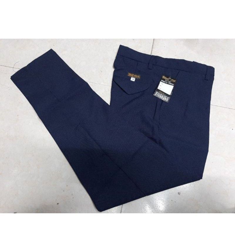 Well Off Slacks Pants For Men (Black,Navy Blue,Khakie) | Shopee Philippines