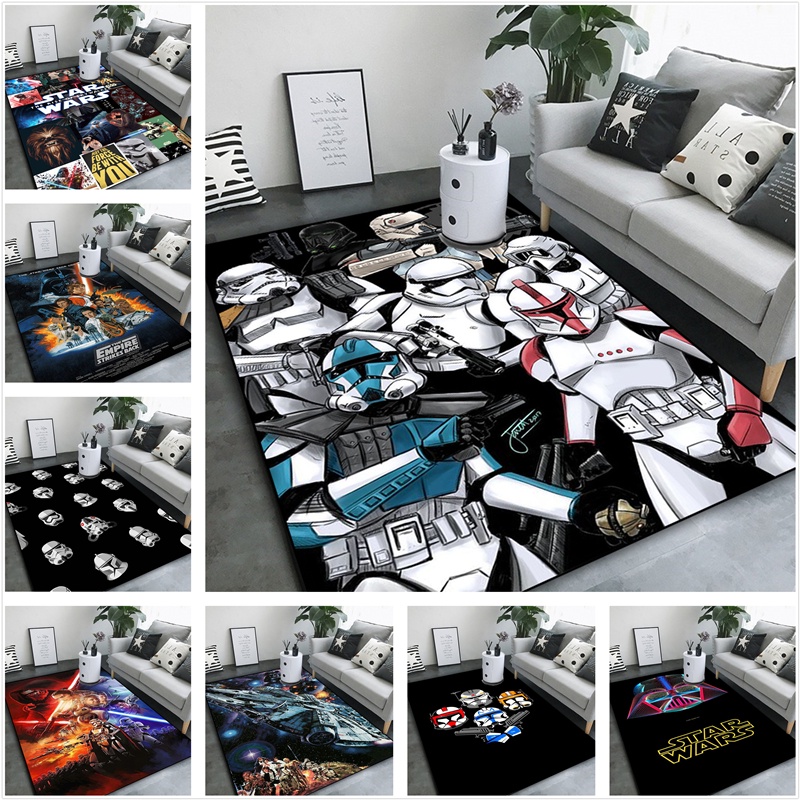 Star Wars Sci-Fi Movie Carpet Bedroom Bedside Study Sofa Floor Mat ...