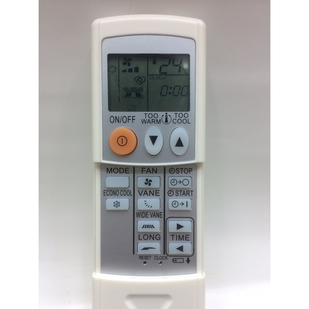 Mitsubishi air remote W10 model (10 function keys) [cash on delivery ...