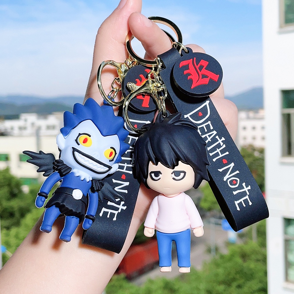 Cute Cartoon Death Note Keychain Ryuk L for Bag | Shopee Philippines