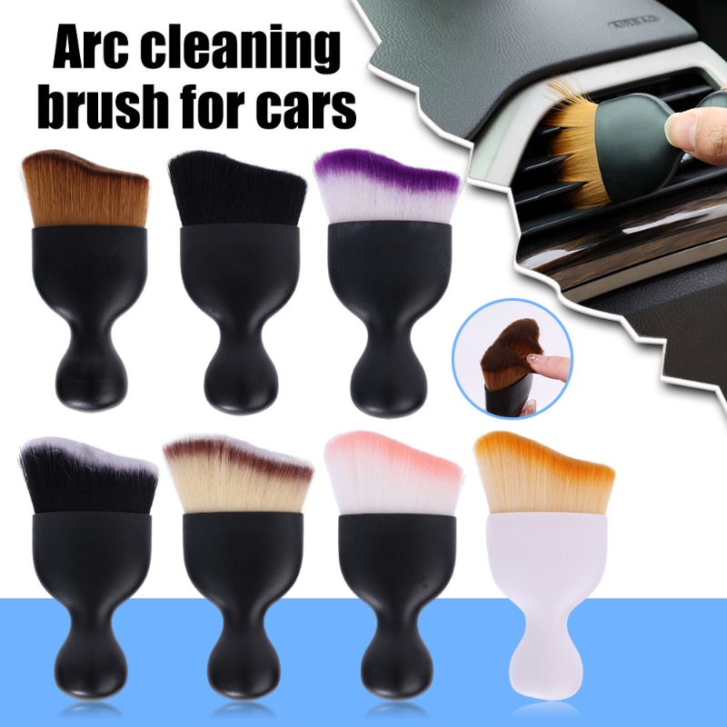 Car Interior Detailing Cleaning Brush Center Console Clean Tool Air ...